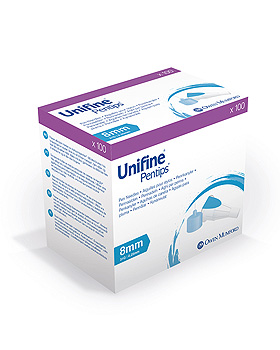 Unifine Pentips 31 G, 0,25 x 8 mm, kurz (100 Stck.), ratiomed - medishop.de